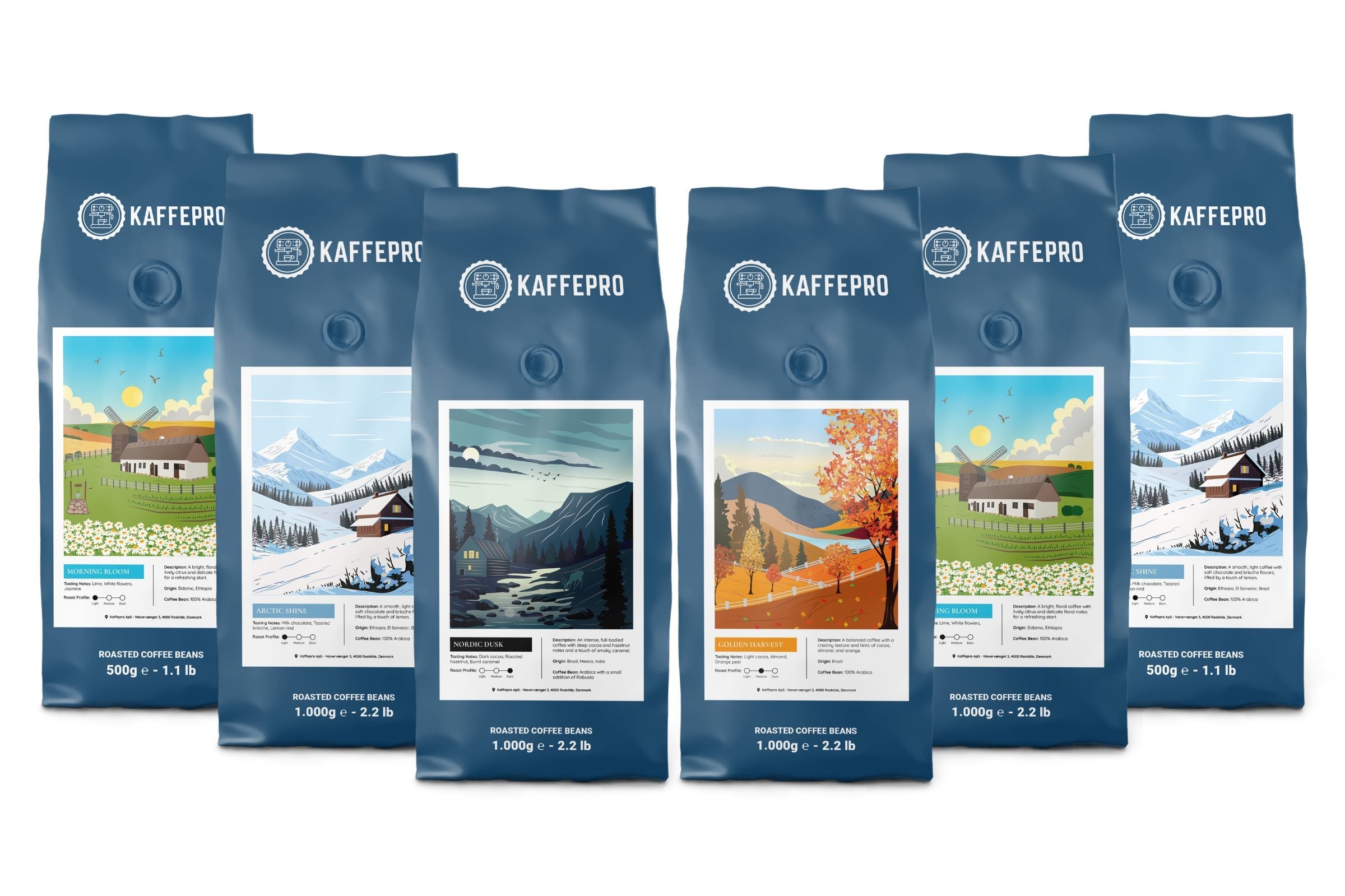 Kaffe Sortiment | Se alle vores kaffevarianter - Kaffepro – Kaffepro.dk