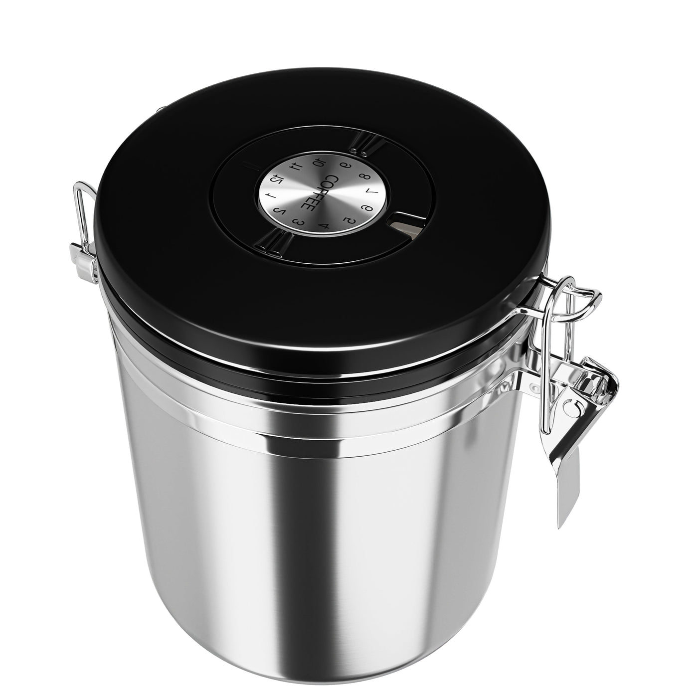 Sopresta Kaffe Beholder i Stål med Ventil - Kaffepro – Kaffepro.dk