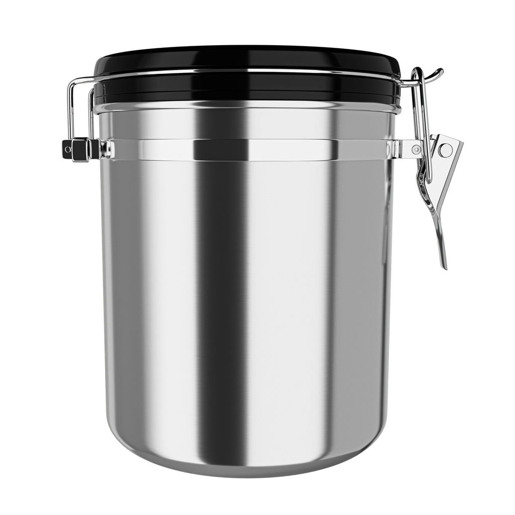 Sopresta Kaffe Beholder i Stål med Ventil - Kaffepro – Kaffepro.dk